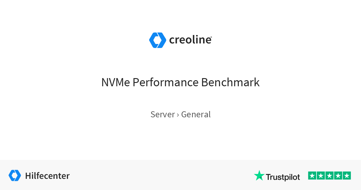 NVMe Performance Benchmark