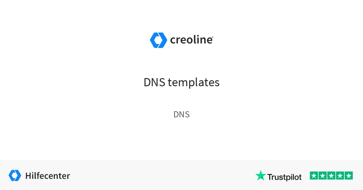 DNS templates