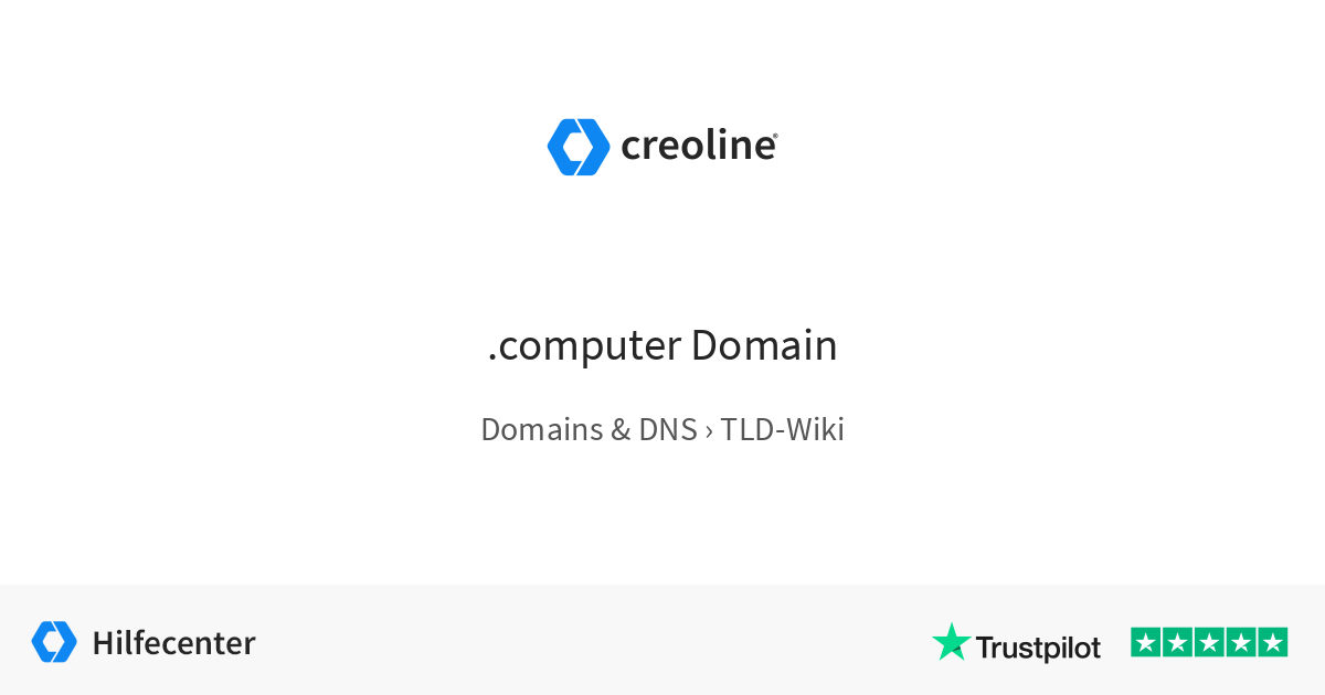 .computer Domain · TLD-Wiki